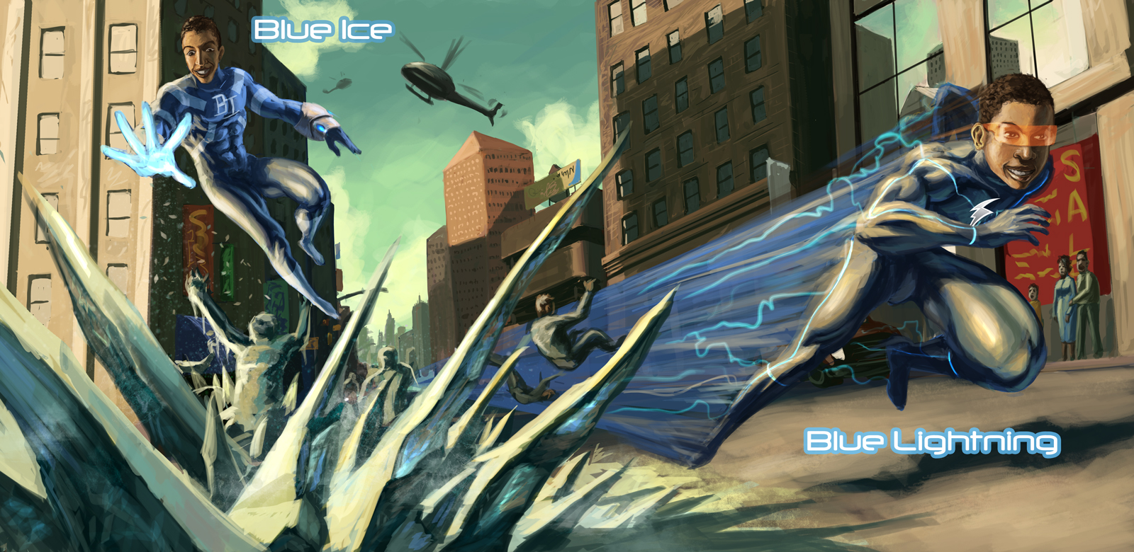 The Story Behind The Blue Lightning Name | Blue Lightning Track Club